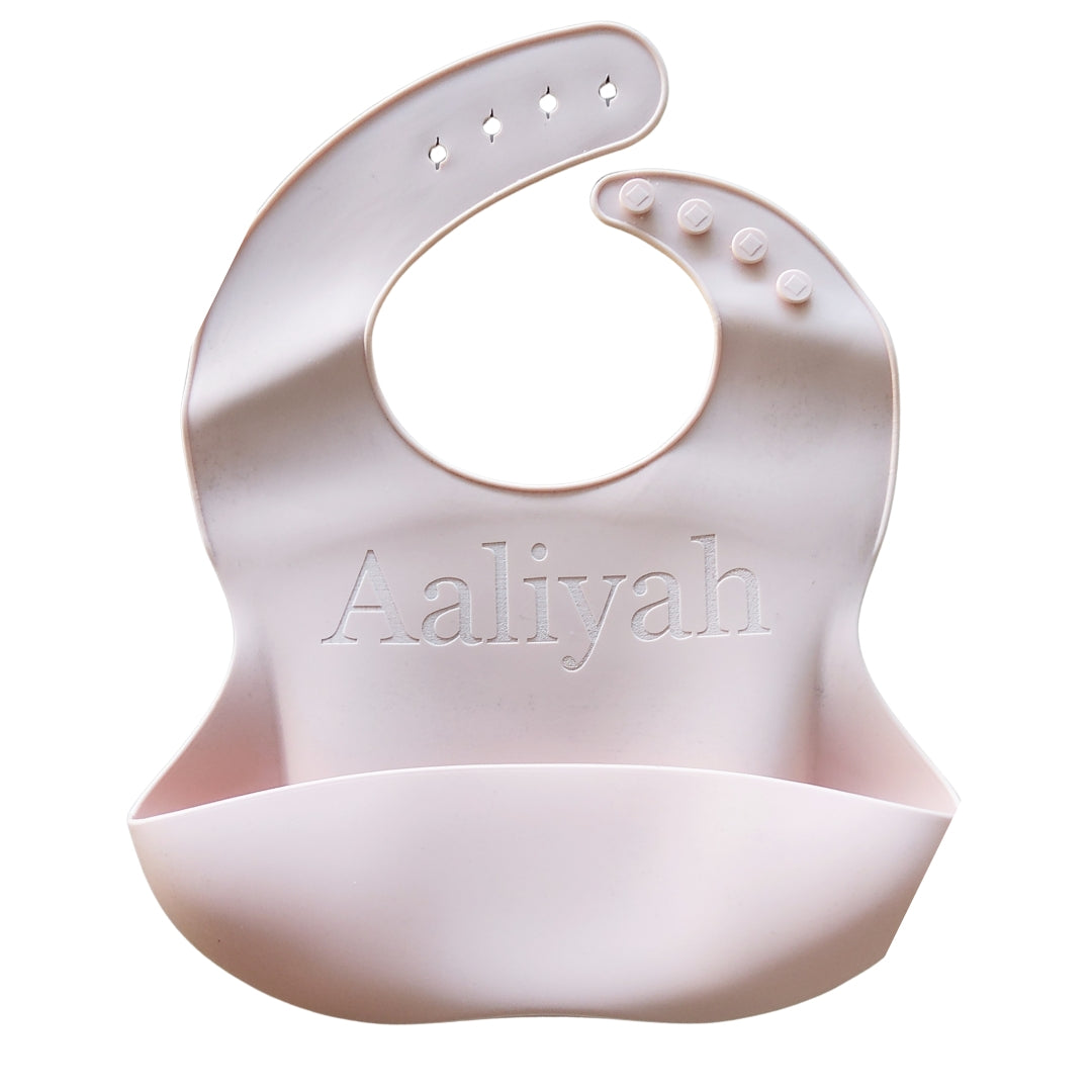 Silicone Baby Bibs – Personalised Kids Toy Boxes
