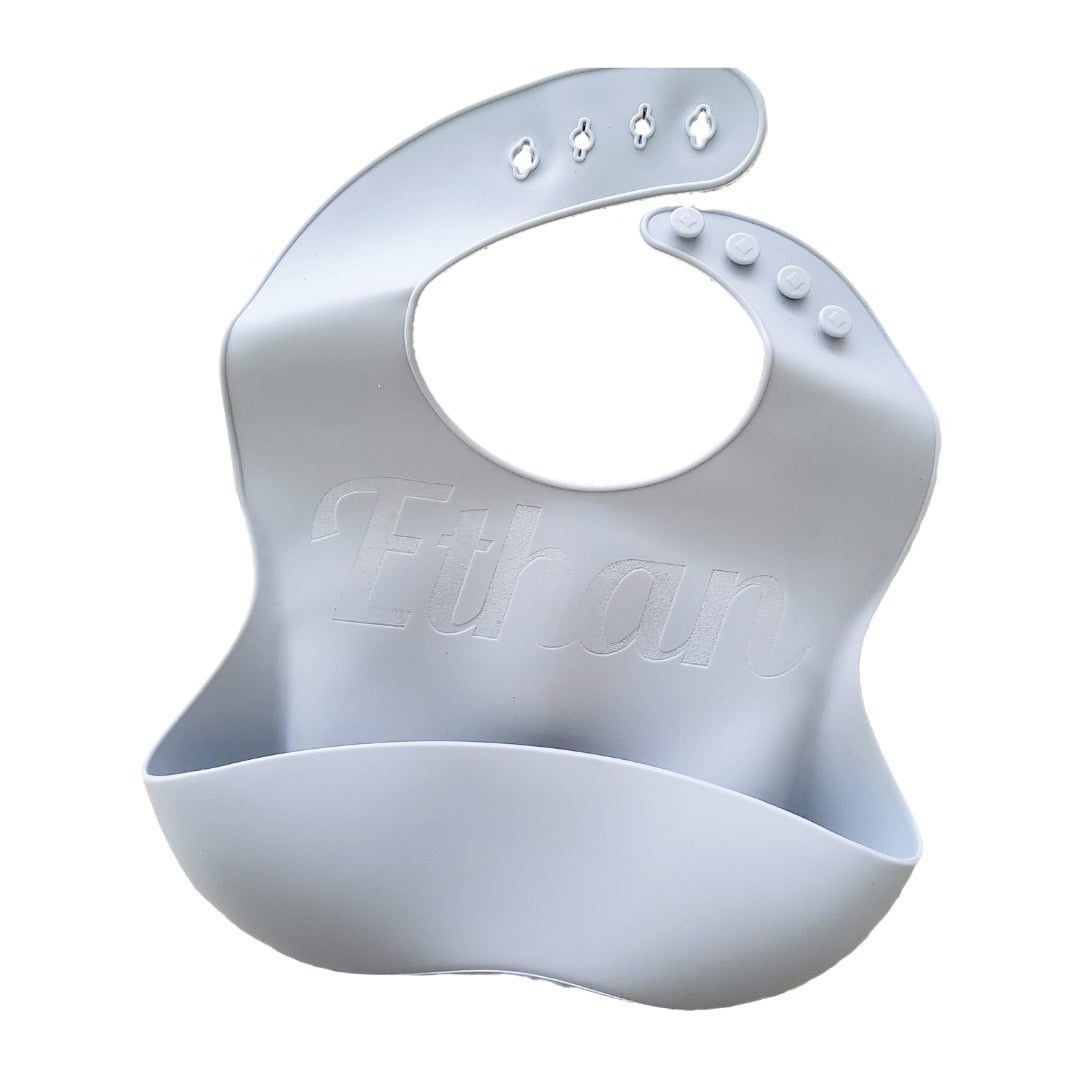 Silicone Baby Bibs – Personalised Kids Toy Boxes
